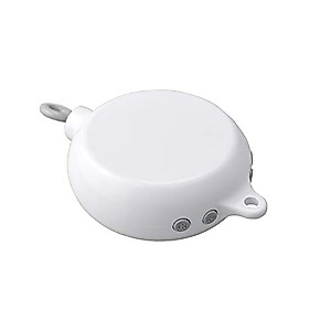 SAMYO Baby Crib Baby Bedding Battery-Operated Musical Mobile Rotary Music Box Plays 35 Tunes Volume Adjustable (Without Arm)