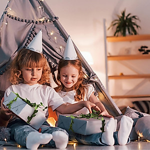 Hecaty 264ft Leaf Ribbon, Artificial Eucalyptus Garland Rattan Leaf String, Decorative Jungle Plant Green, Suitable for Baby Shower Home Wedding Party Balloon Garland DIY Craft