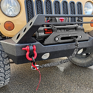 TYT T1 Series Winch 13000 lb. Advanced Load Capacity Electric Winch,12V Waterproof IP67 Electric Winch with Hawse Fairlead, Steel Cable Truck Winch with Wireless Handheld Remote and Wired Handle…