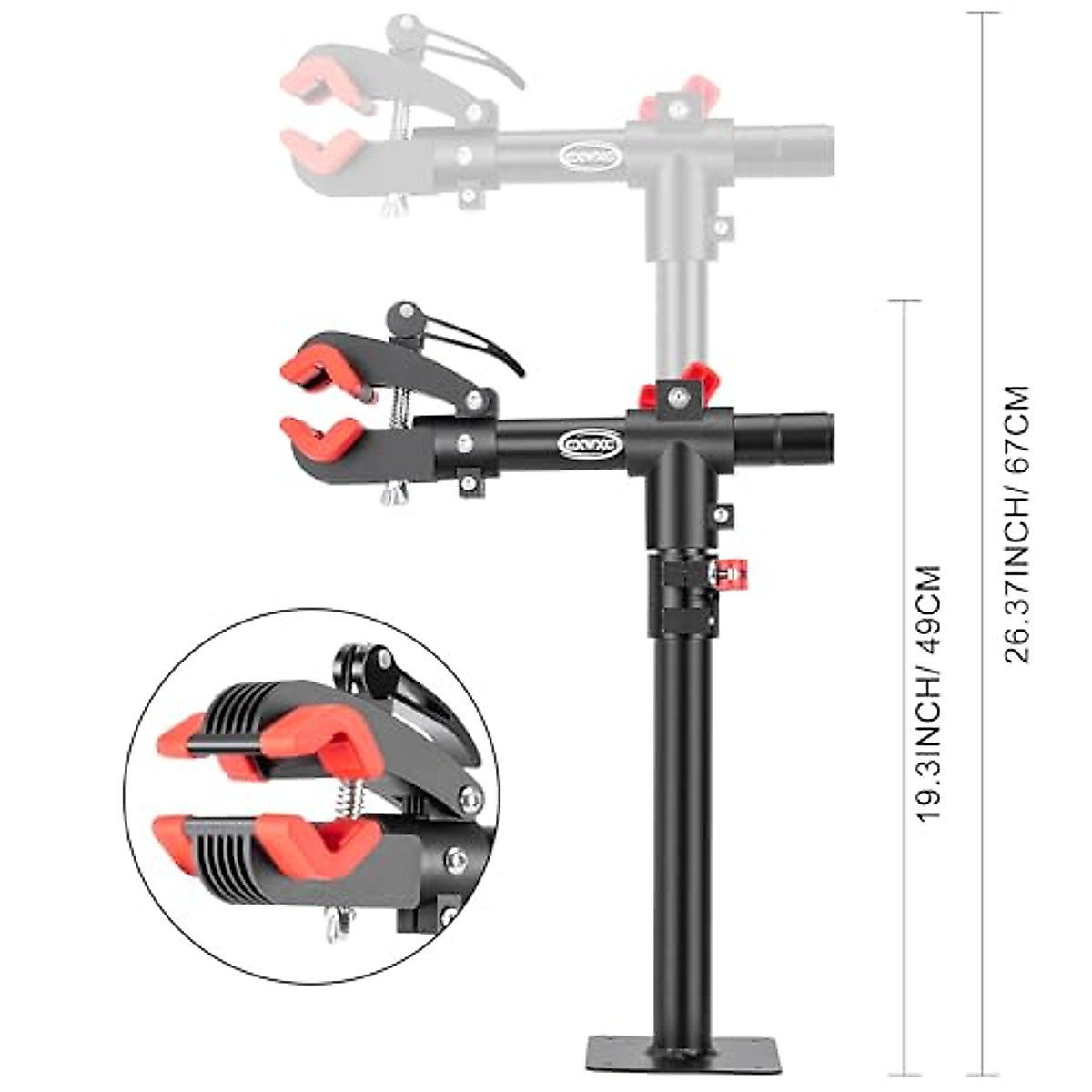 CXWXC Bike Repair Stand - Bench Mount Bike Maintenance Stand Rack - E bike Workstands Shop Home Mechanics for Mountain Bike and Road Bike
