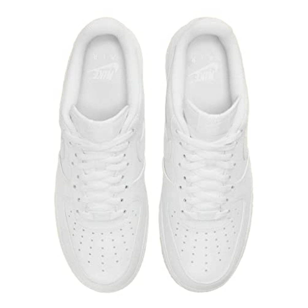 Nike Men's Air Force 1 Low '07 Shoe, White/White-gum Light Brown, 10.5