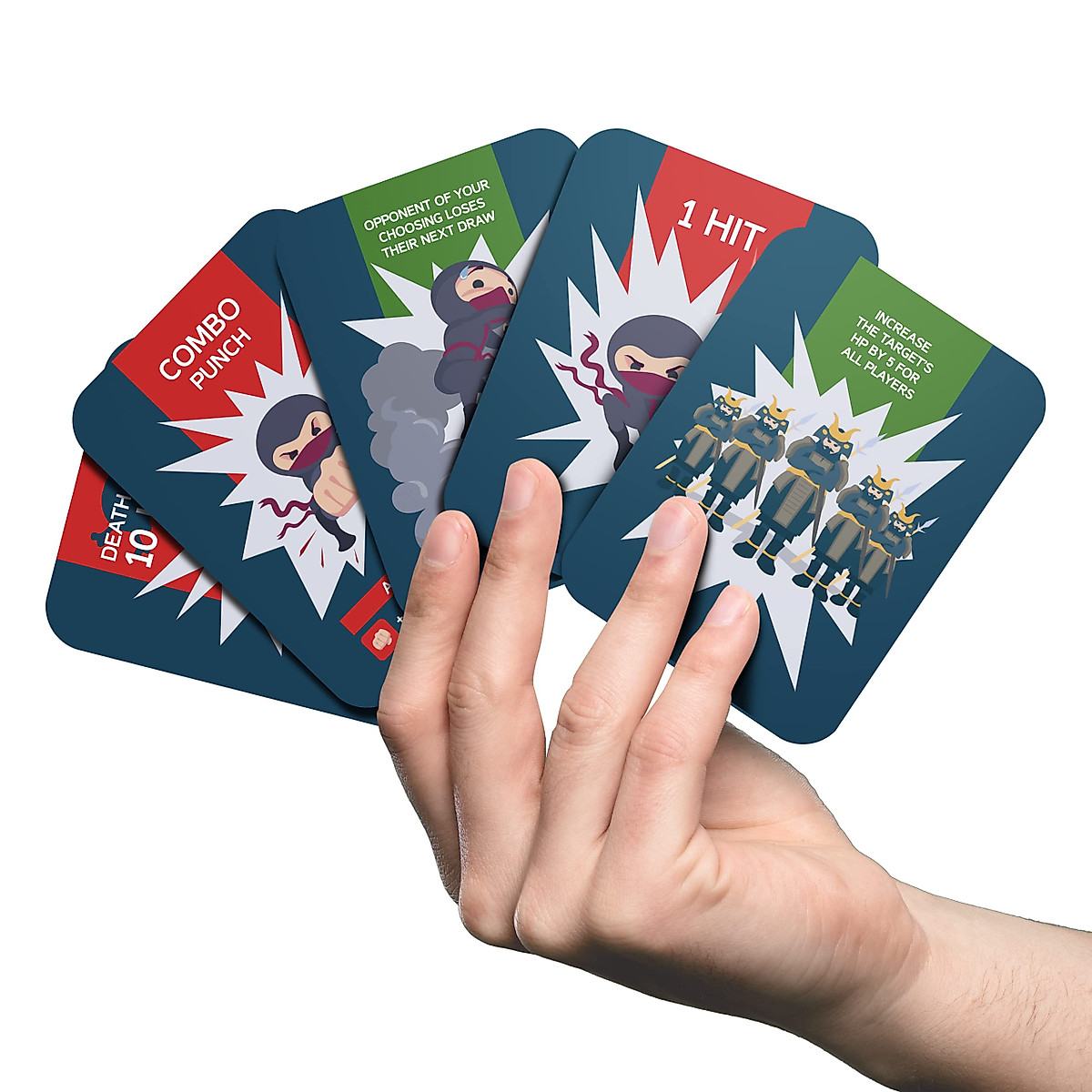 Cutthroat Ninja: Board Game A Strategy Card Game - A Race to The Finish