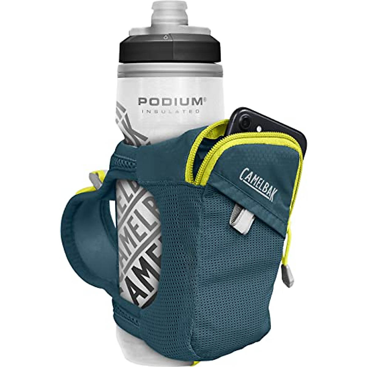 CamelBak Quick Grip Chill Handheld, 21.oz, Corsair Teal/Sulphur Spring