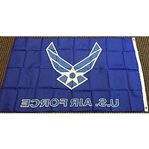 GOSSENIF Quality Standard Flags US Air Force Wings Flag, 3 by 5', Blue