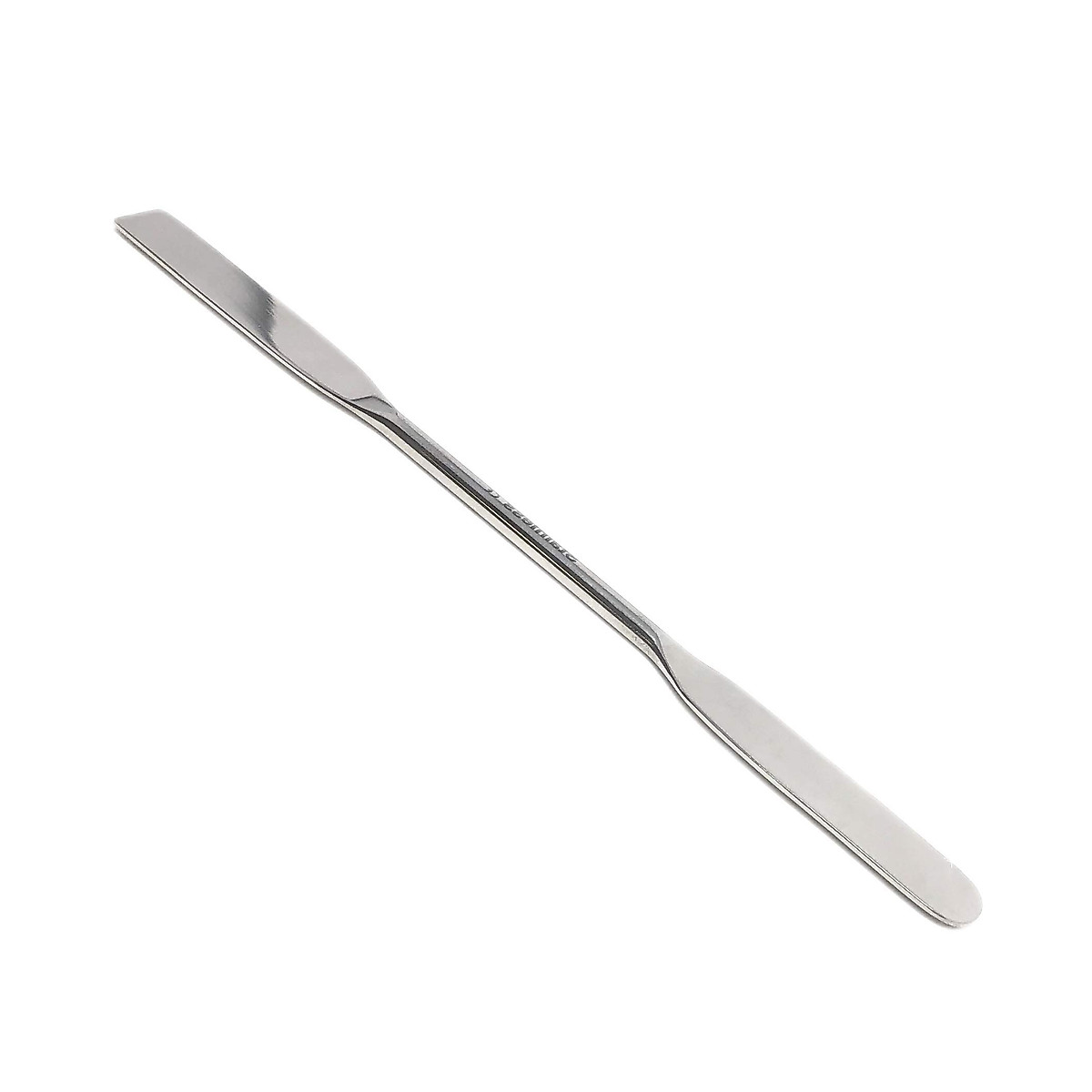 Scientific Labwares Stainless Steel Micro Lab Spatula with Square and Round Ends (9")