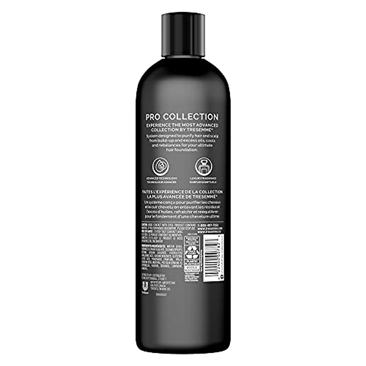 TRESemmé Shampoo for Dry and Itchy Scalp Detox to Purify Hair and Scalp from Build-Up and Excess Oils 20 oz