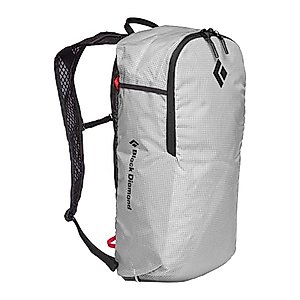 Black Diamond Unisex Trail Zip 14 Liter Lightweight/Travel-Light Backpack, Alloy, One Size