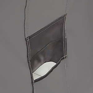 Classic Accessories Ravenna Water-Resistant 70 Inch Round Patio Table & Chair Set Cover, Outdoor Table Cover