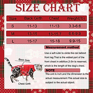 Mairbero Cat Surgical Recovery Suit - Cat Onesie for Cats After Surgery Spay Surgical Abdominal Wound Skin Diseases E-Collar Alternative