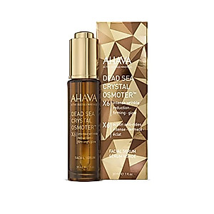 AHAVA Crystal Osmoter X6 Serum - Revolutionary Youth Booster & Intense Wrinkle Reduction, Enhances Youthful Glow & Firming, Enriched with Exclusive Blend of Dead Sea Osmoter & Jojoba Oil, 1 Fl.Oz