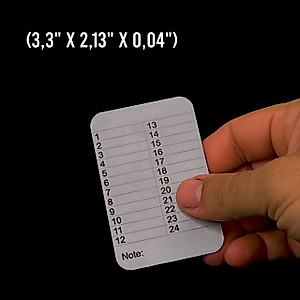 Vilo Cryptocurrency Steel Wallet, 24 seed phrase storage, Stainless Steel Crypto Cold Storage Seed Backup, Compatible with All BIP39 Wallets, Ledger Nano, Trezor, KeepKey, Coldcard,