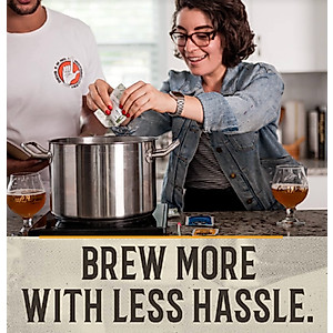 Craft a Brew - Beer Recipe Kit - Light Lager - Home Brewing Ingredient Refill - Beer Making Supplies - Includes Hops, Yeast, Malts, Extracts - 5 Gallons
