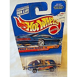 1997 - Mattel - Hot Wheels - Race Team Series IV - 1963 Corvette Split Window - Blue - #4 of 4 Cars - 1:64 Scale Die Cast - Rare - MOC - Out of Production - Limited Edition - Collectible