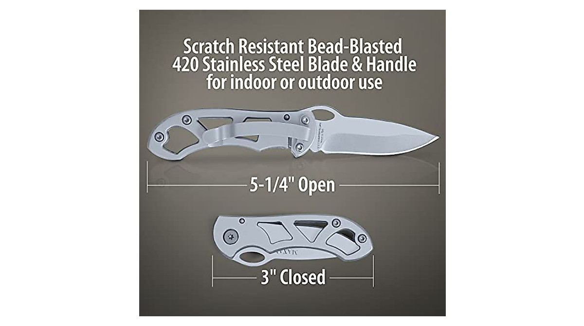 Maxam Folding Pocket Knife - Compact Tactical Utility Knife