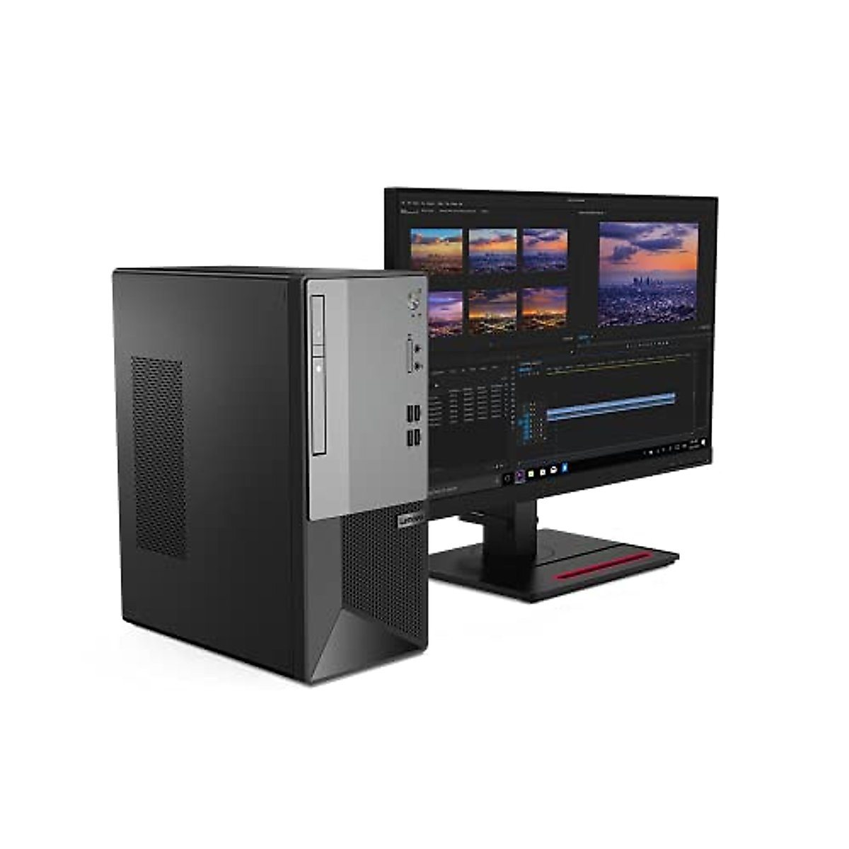 Lenovo V50t Tower Computer, Intel i7-11700KF, 64GB RAM, 2TB NVMe SSD, Nvidia K1200 4GB DDR5, DVD-RW, HDMI, VGA, AC Wi-Fi, Bluetooth, Windows 11 Pro