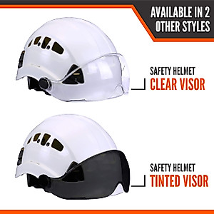Malta Dynamics Fall Protection Safety Helmet for Construction, with Air Vents and Adjustable Head Band, Lightweight Work Helmet for Safety and Protection