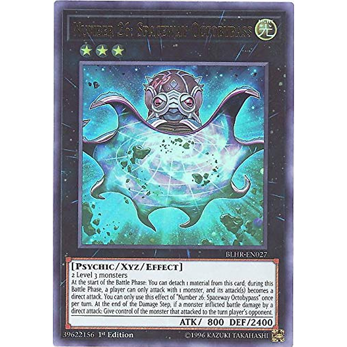 Yu-Gi-Oh! - Number 26: Spaceway Octobypass - BLHR-EN027 - Ultra Rare - 1st Edition - Battles of Legend: Hero's Revenge