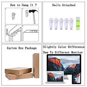 Artsbay 3 Pieces Modern Canvas Wall Art Fashion Woman Beauty Salon Painting Picture Nail Hand Spa Artwork Makeup and Manicure Poster Bedroom Decor Stretched Ready to Hang