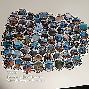All 63 National Park Stickers - 3 inches Each