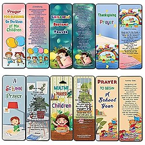 A Prayer for Our Children Bookmarks (12-Pack) - Collection of Prayers for Children