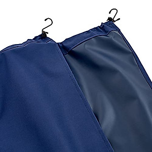 RoadPro RPCCDBL Dark Blue 2-Piece Deluxe Privacy Cab Curtain