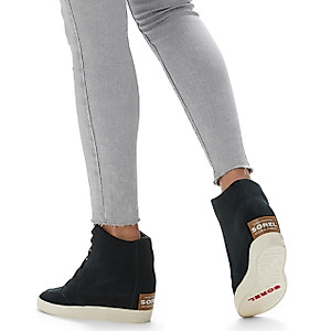 Sorel Out N About™ Wedge II Black/Sea Salt 7 B (M)