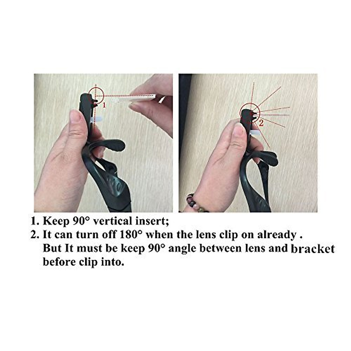 Beileshi Headhand Magnifier Glasses With 2 LED Professional Jeweler's Loupe Light Bracket and Headband are Interchangeable 5Lens Glass Magnifying Visor