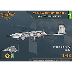 CLEAR PROP 4810-1/48 - Bayraktar TB.2 UAV UKRAINIAN NAVY Plastic model kit