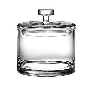 Barski - Glass - Biscuit Jar - Candy Box - 6" H - Made in Europe
