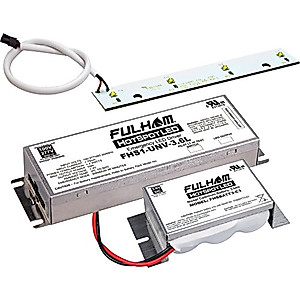 Fulham Lighting FHSKITT04LNC HotSpot1 LED Emergency Battery Back Up Kit, 100-277V