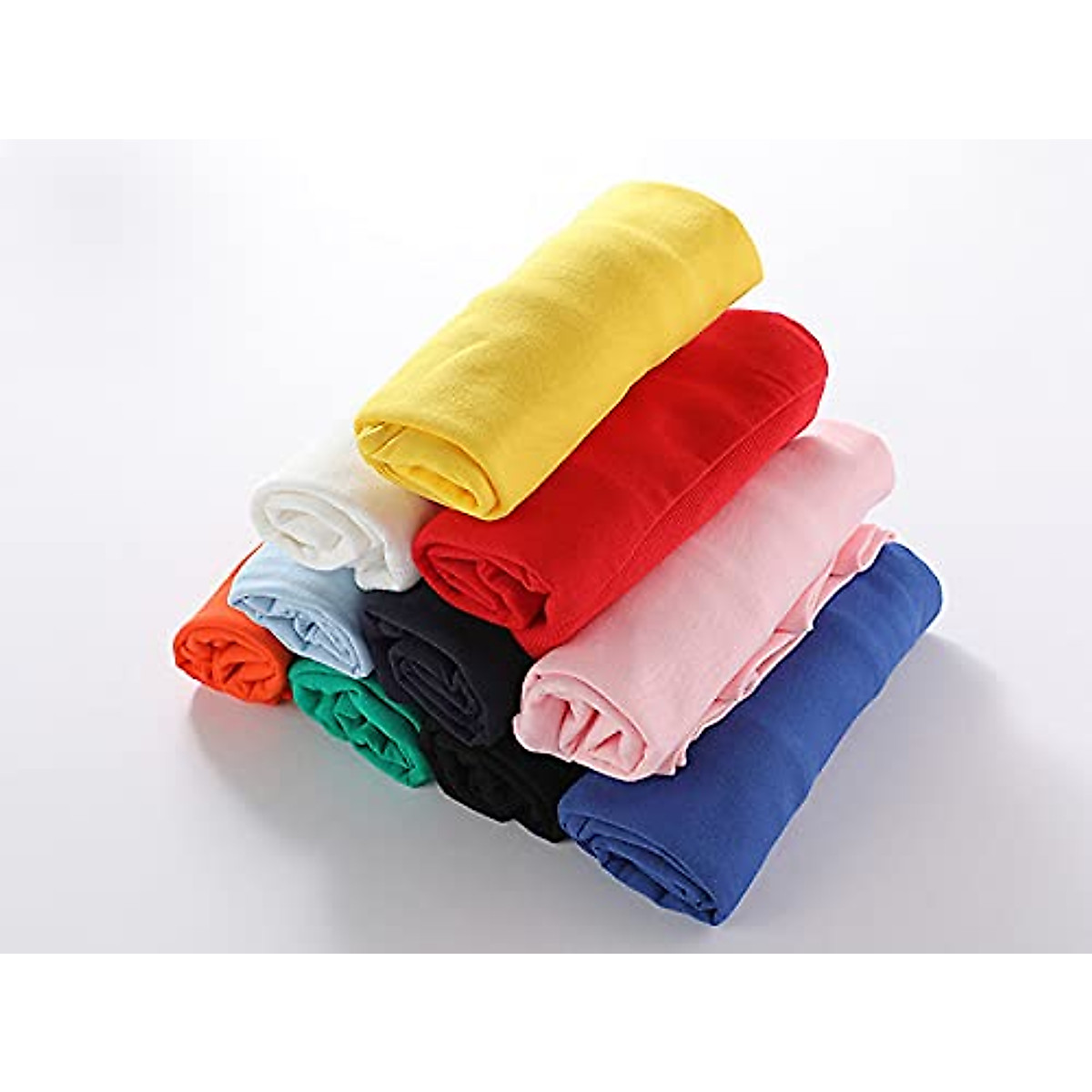 OdilMacy Unisex Kids Solid Cotton Thin Pullover Sweatshirt Toddler Baby Crewneck Long Sleeve T-Shirt Tops Green