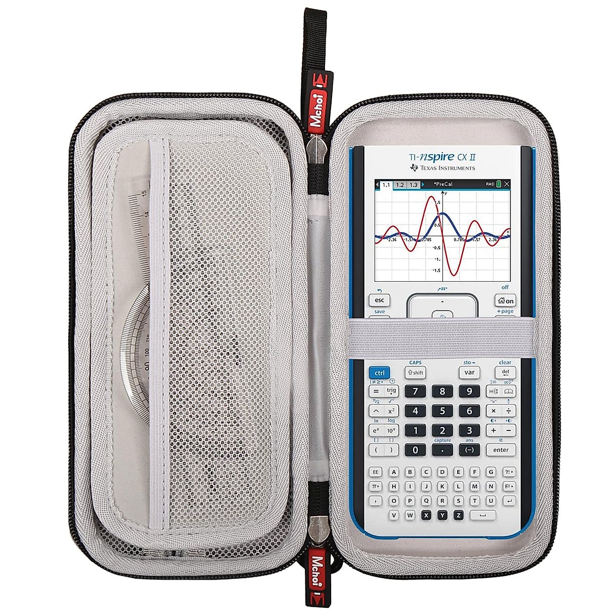 Mchoi Graphing Calculator Case Suitable for Texas Instruments TI-84 Plus CE/TI-84 Plus/TI-83 Plus CE/Casio fx-9750GII, Case Only