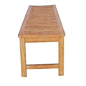 Teak Wood Lagos Bathroom Shower Bench, 6 Foot