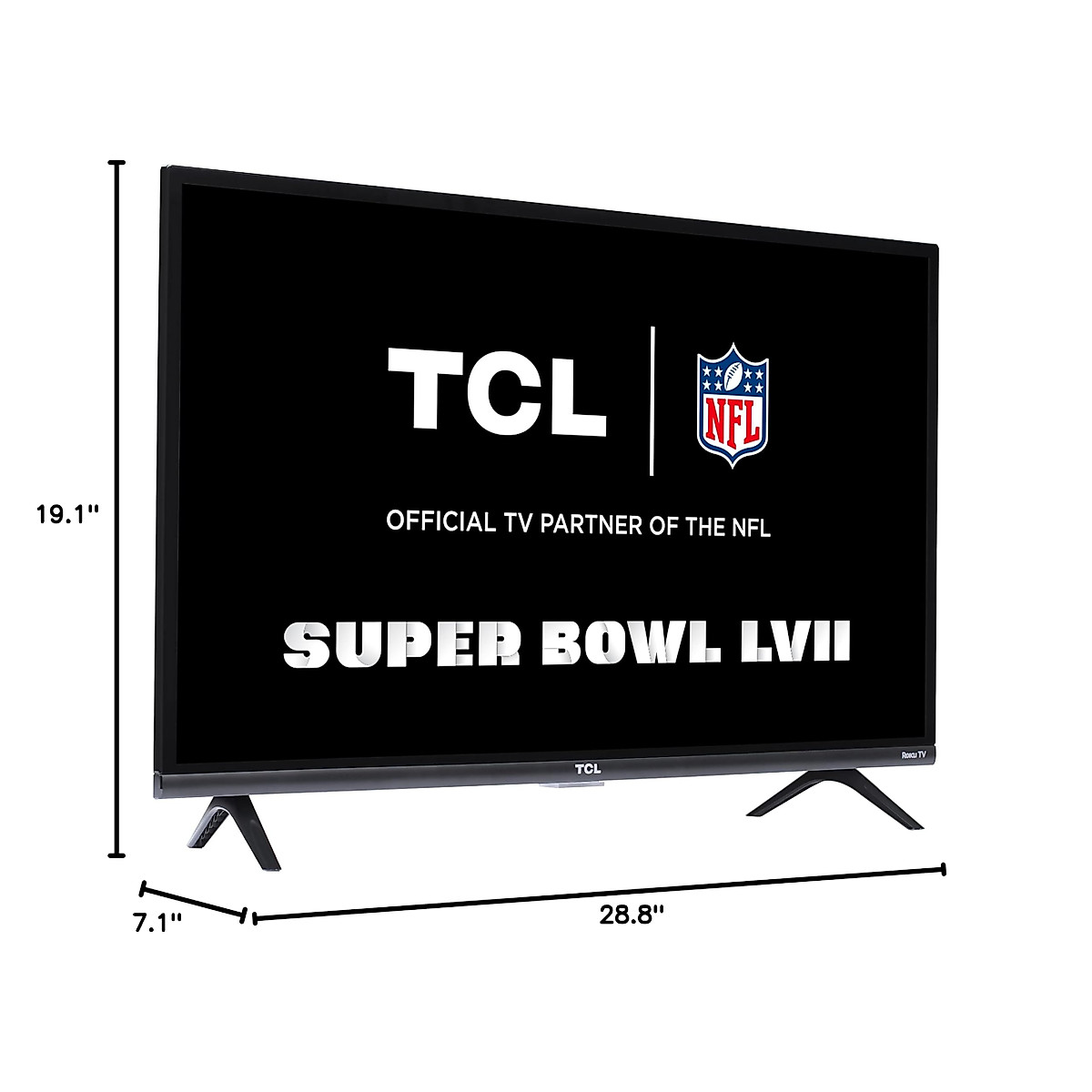 TCL 32-inch 1080p Roku Smart LED TV - 32S327, 2019 Model
