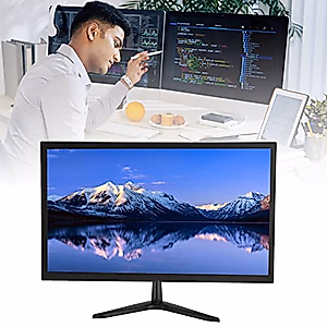 Rendon 23.6 Inch LCD Monitor Builtin Speakers LCD Monitor 1920x1080 for Desktop Computer (US Plug)