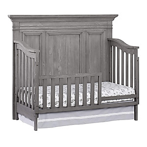 Oxford Baby Westport 4-in-1 Convertible Crib, Dusk Gray, GreenGuard Gold Certified