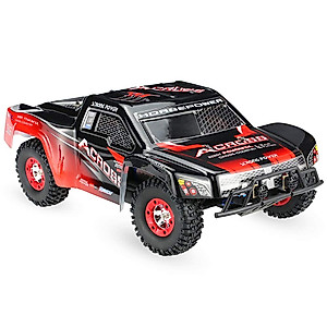 QAQQVQ 1:12 Scale Remote Control Car,4WD Top Speed 50 Km/h Electric Toy Off Road 2.4GHz RC Monster Vehicle Truck Crawler for Boys Kids and Adults