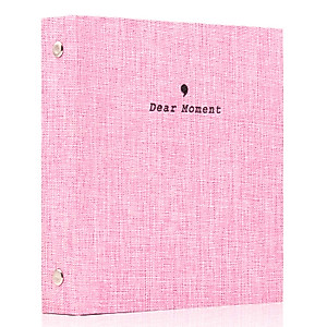 Ablus 100 Pockets Mini Photo Album - Fits for Fujifilm Instax Mini 9 Mini 8 Mini 90 Mini 25, Polaroid Snap PIC-300, Kodak Mini 3-Inch Film（Pink）