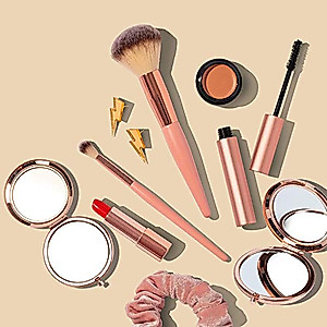 ZOORON Sister Gifts from Sister Brother, Sisters Birthday Gift Ideas, Rose Gold Compact Mirror with Treasured Message for Birthday, Christmas, Graduation and Special Celebration