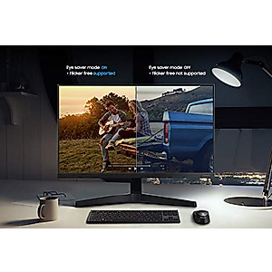 SAMSUNG 22" T350 Series FHD 1080p Computer Monitor, 75Hz, IPS Panel, HDMI, VGA (D-Sub), 3-Sided Border-Less, FreeSync, LF22T350FHNXZA