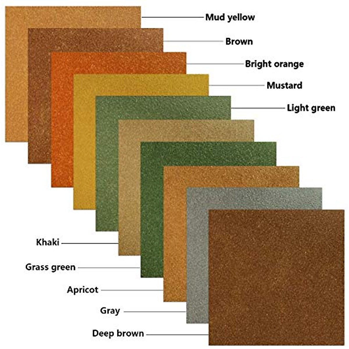Gotocut Frosted Soft Solid PU Synthetic Leather Suede Faux Leather Sheet for Making Earring Hair Bows, Handicraft DIY Projects 9.5'' x 53" (Dark Brown)