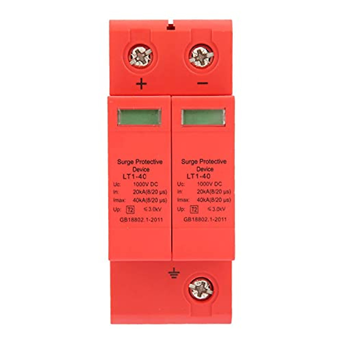 Low Voltage Whole House Surge Protector Device, DC1000V 2P 20KA~40KA Surge Protection House Surge Protector Circuit Breaker