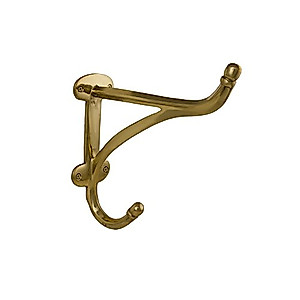 Tack Room Studio Brass Large Harness Hook (Brass)