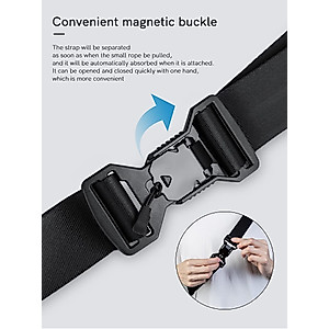 VGOAL Crossbody Sling Bag for Men, Versatile Travel Hiking and Working Mens Chest Bag Daypack Fashion Radiant Cycling Sling (DARK GREY)