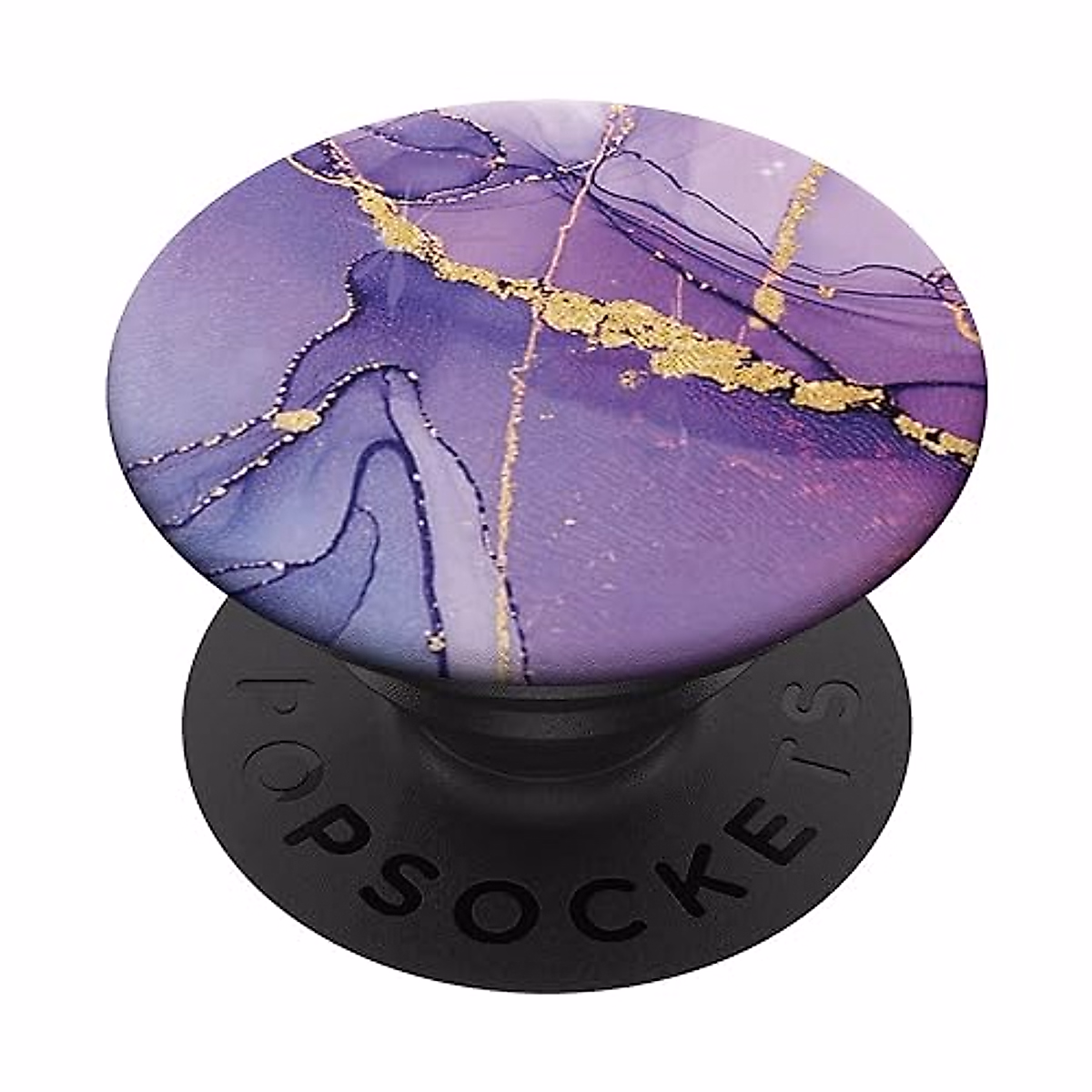 Purple Abstract Illustration Pattern Phone Popper PopSockets Standard PopGrip