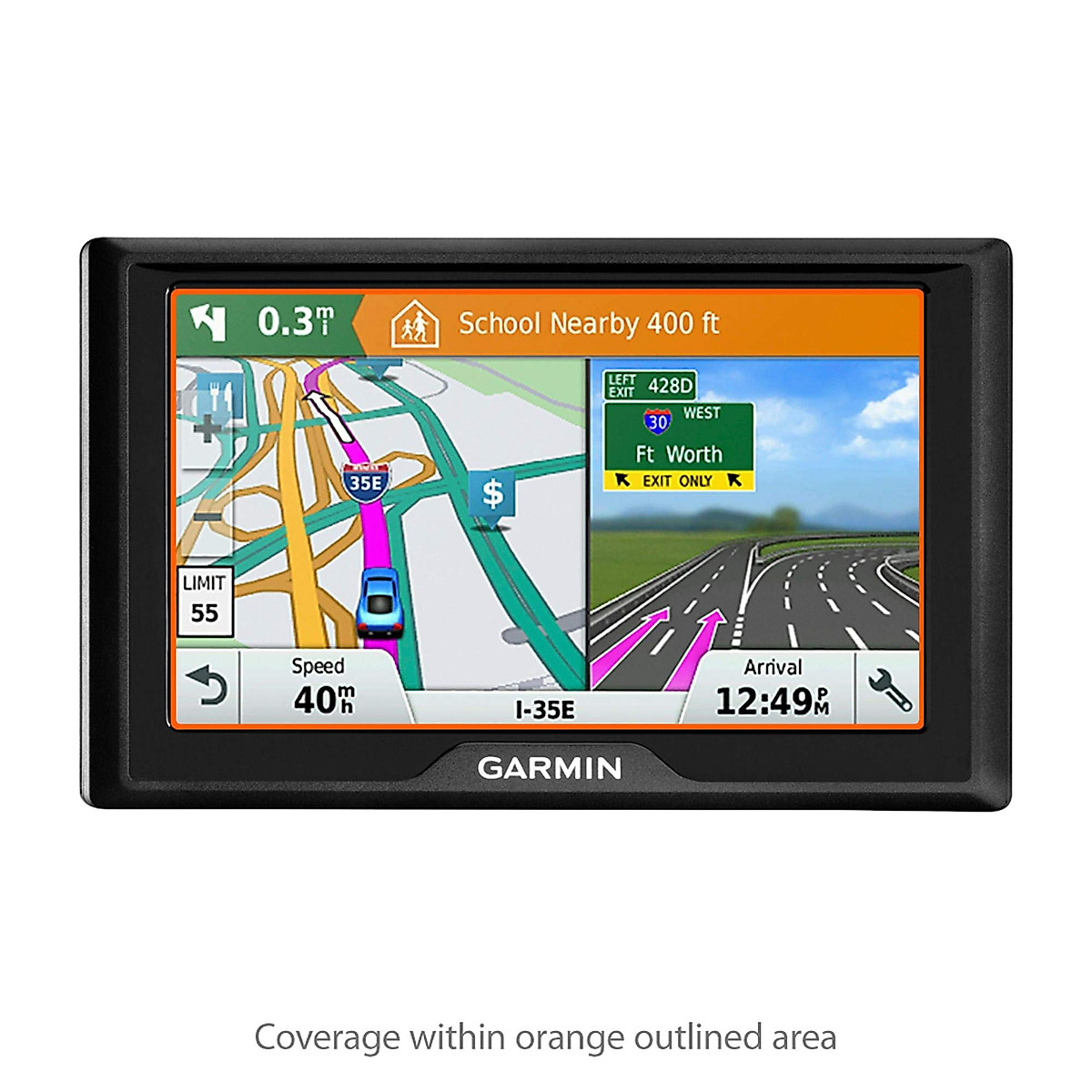 BoxWave Screen Protector Compatible with Garmin Drive 51 LM (Screen Protector ClearTouch Anti-Glare (2-Pack), Anti-Fingerprint Matte Film Skin for Garmin Drive 51 LM