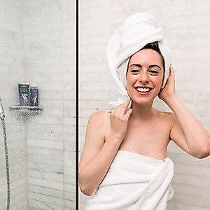 Shower Door Magnetic Strip, Flexible Magnetic Strip Shower Insert Replacement for Framed Semi Framed Swinging Glass Shower Door (2 Rolls,63 - Inch Per Roll)