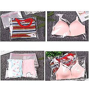 15” x 20” Clear Cellophane Bags Resealable Plastic OPP Bags Self Seal Poly Bags for Apparel,Party Wedding Gift Bags (15X20 inch(100Pcs)