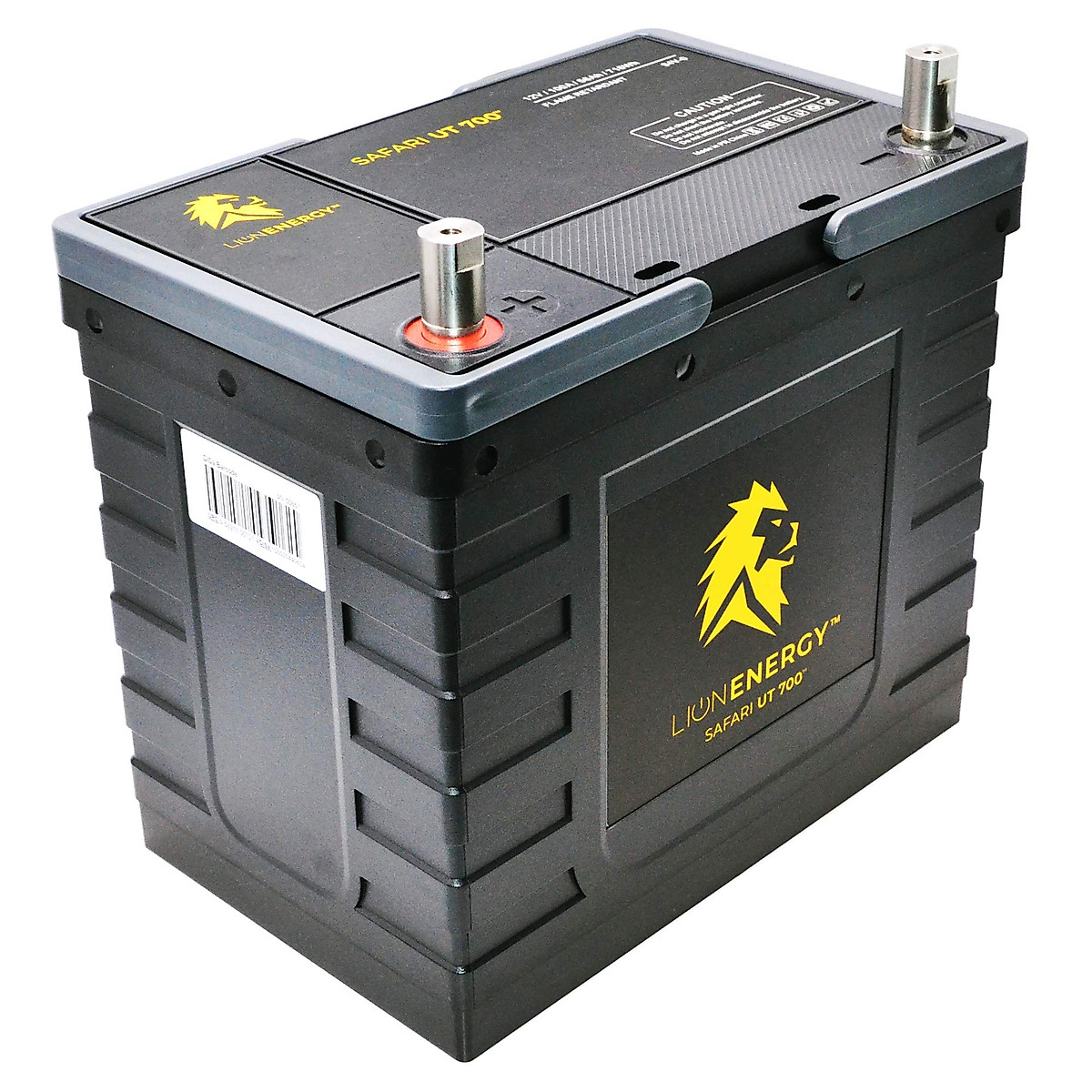 LION ENERGY- SAFARI UT 700 LiFePO4 Deep Cycle Battery - 56Ah 12v with 716WH and a Built-In BMS - 3500+ Deep Cycle Rechargeable Battery - Perfect for RV/Camper, Marine, Overland/Van