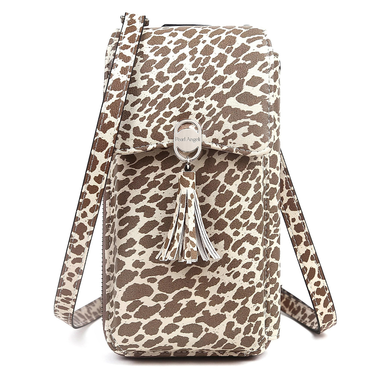 Pearl Angeli Small Crossbody Phone Bag RFID Women Wallet Cellphone Credit Card Purse with Adjustable Shoulder Strap